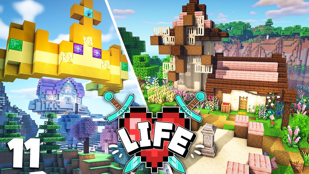 X Life: Pranking my Friend & Building a Farm | Minecraft Modded SMP ...