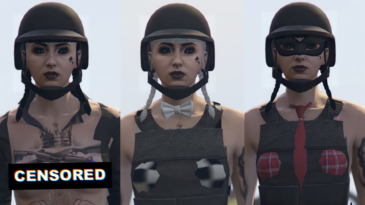 GTA 5 Online | 3 CUTE ASF Female Tryhard Outfits! (Tutorial) (PS4/XBOX ...