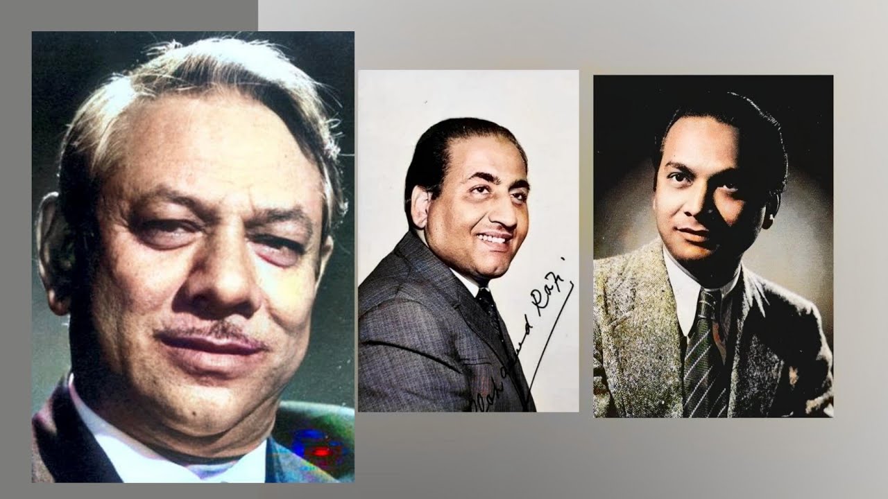 Remembering Mehboob Khan Singer Mohammed Rafi Music Naushad Ali - YouTube