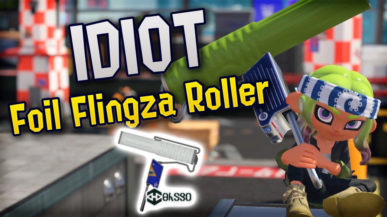 Idiot Plays Foil Flingza Roller | Splatoon 3 - YouTube