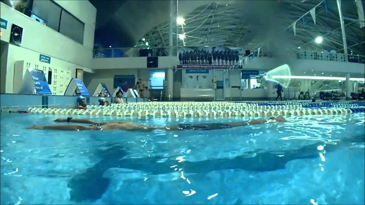 TI swimming 'perfect superman glide' - YouTube