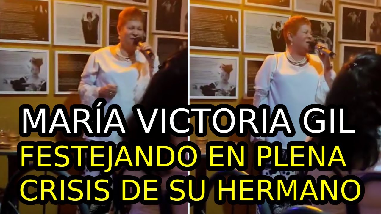 María Victoria Gil disfruta cantando y celebrando en La Habana - YouTube