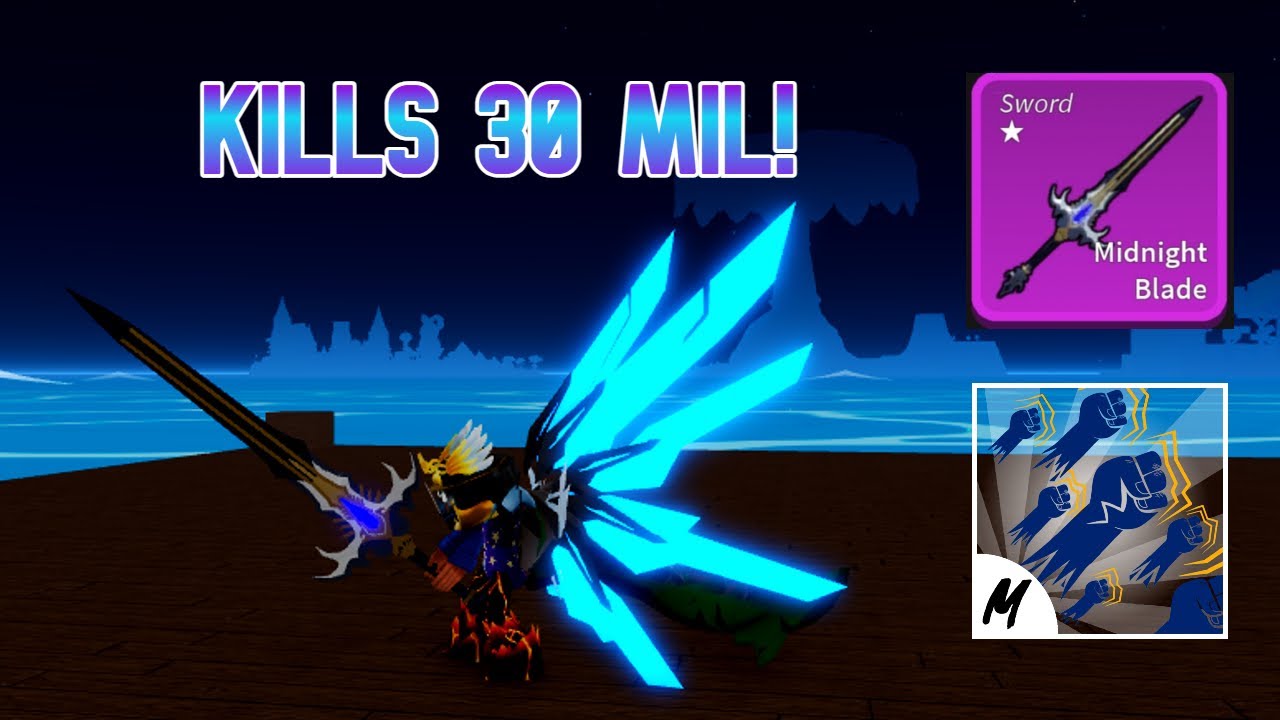 2 OP Midnight Blade + Godhuman Combos - YouTube
