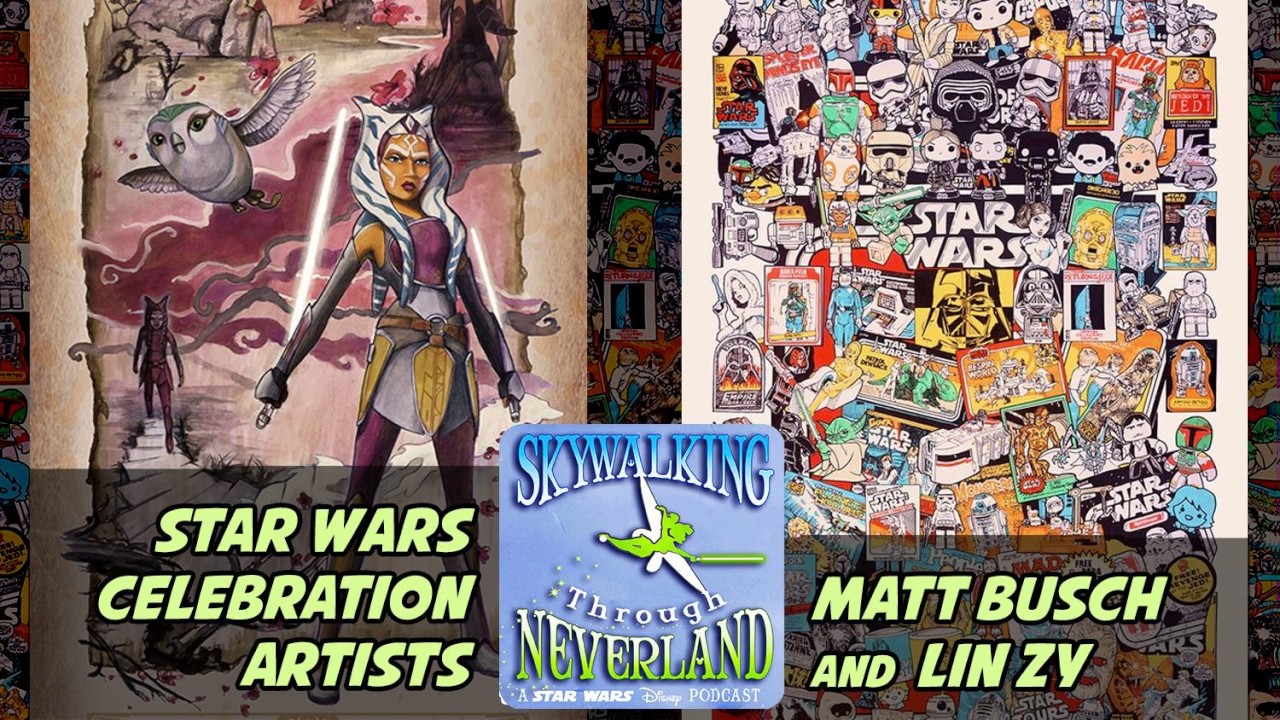 163: Matt Busch and Lin Zy - Star Wars Celebration Artists - YouTube