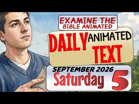 🔵LET US PREPARE WELL FOR THE MINISTRY. ✅ EXAMINE THE BIBLE ANIMATED
