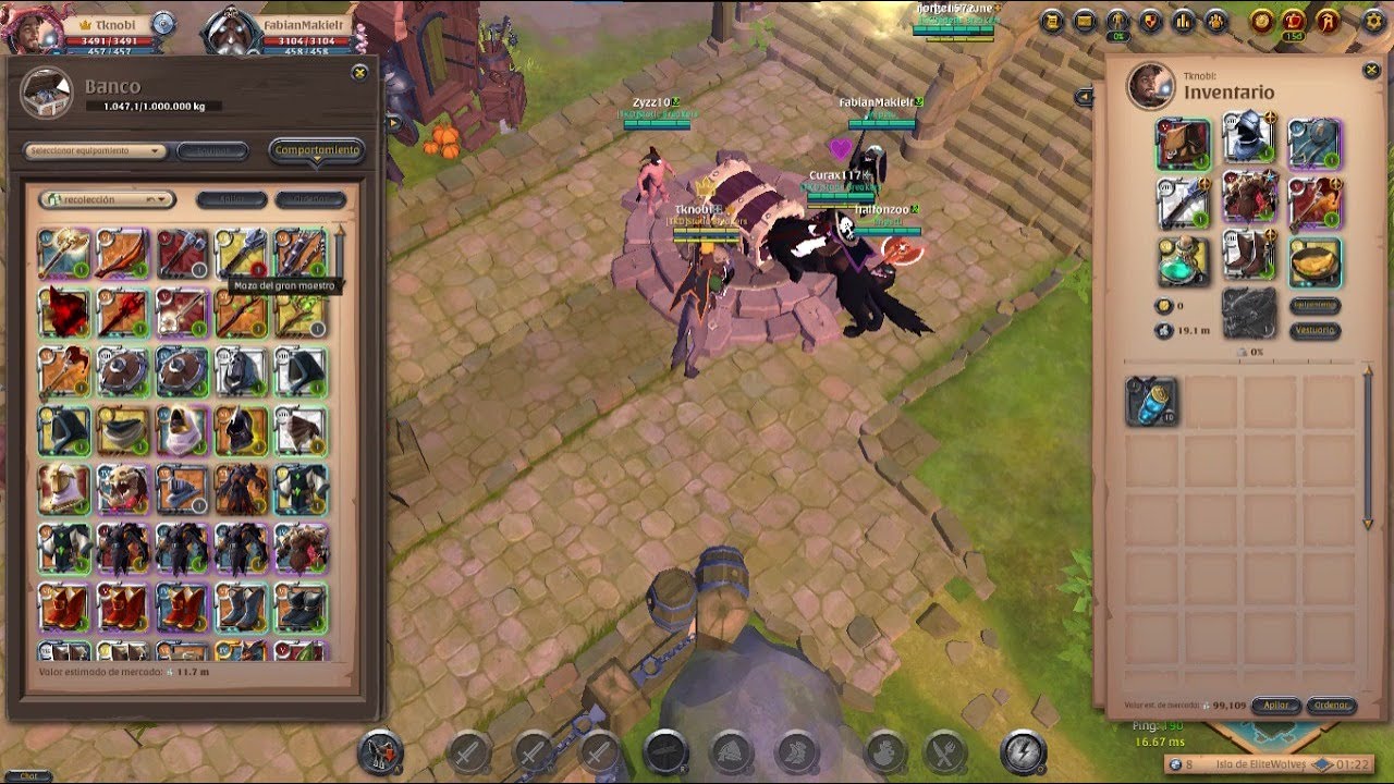 Varied content//---Tank //Gank----Diving---small scalle (Albion online ...