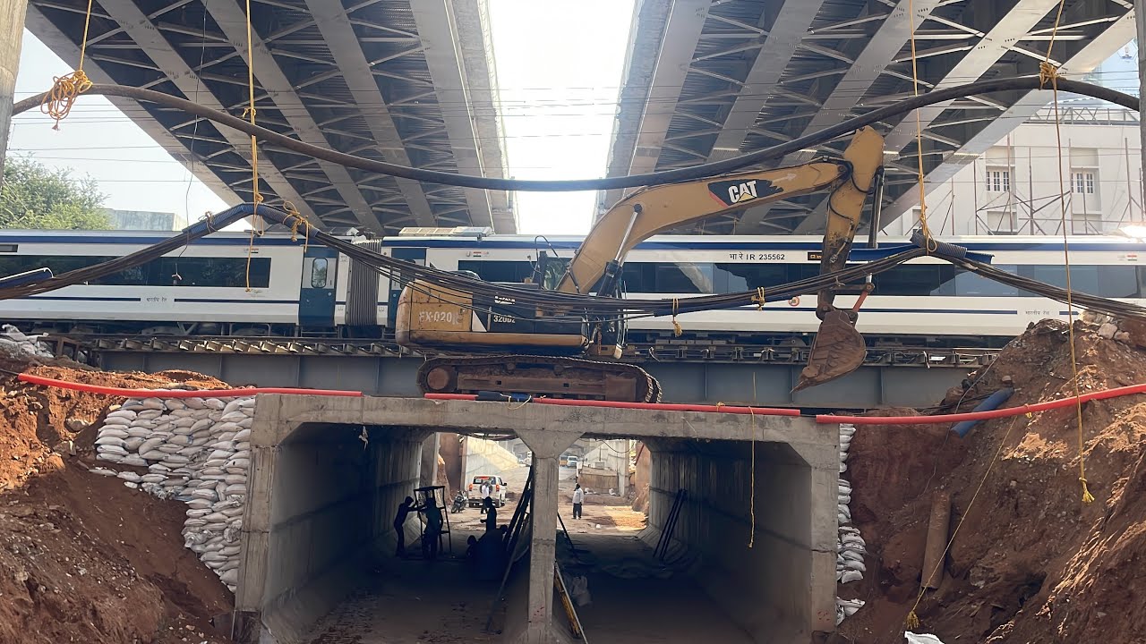 Underpass Work Update in Anantapur | Anantapur Tower Clock Bridge దగ్గర ...
