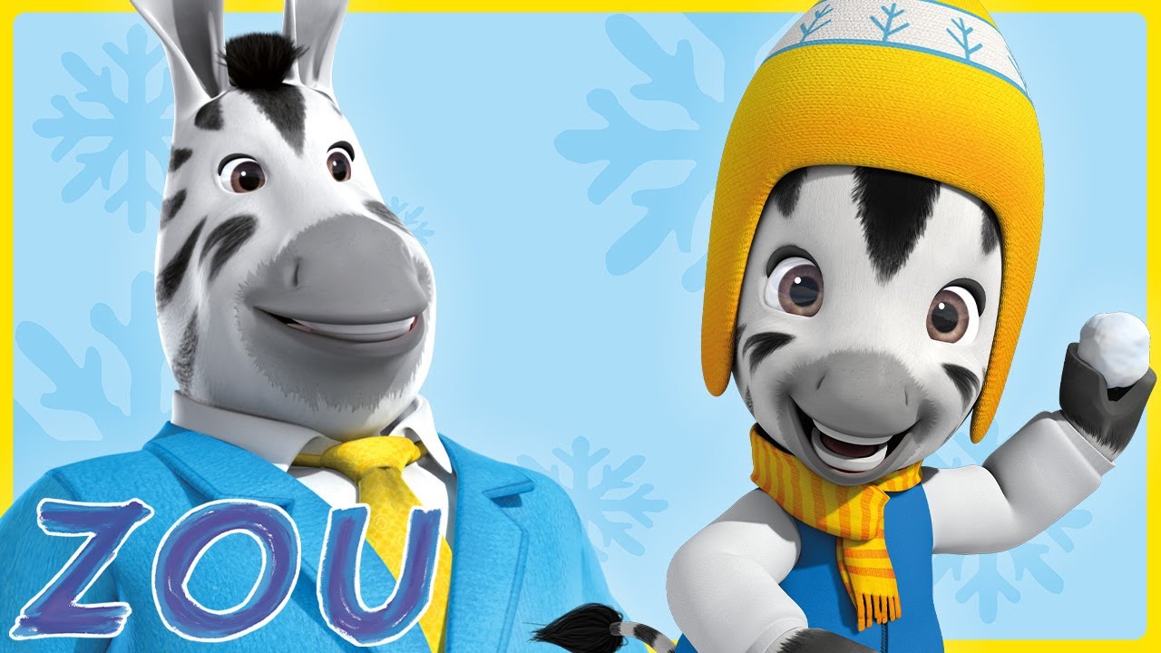 Zou and his family are blocked by the snow! | ZOU in English - YouTube