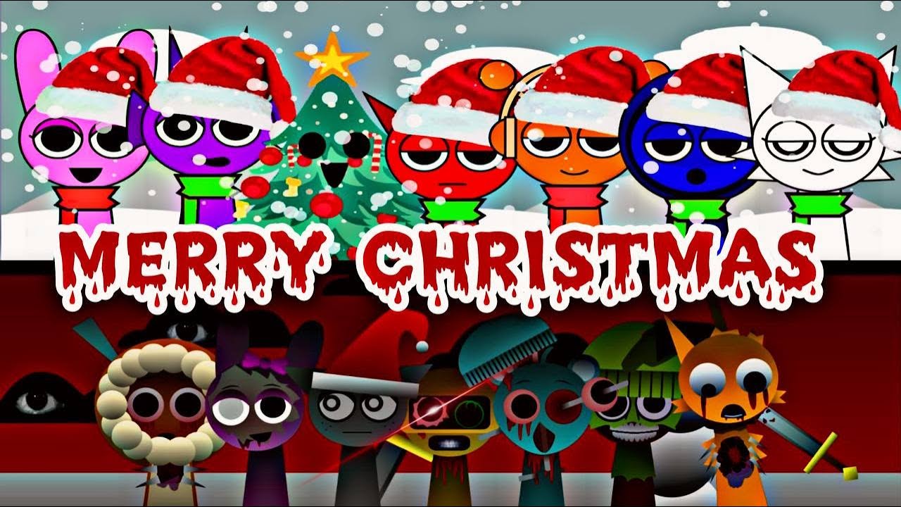 Sprunki snow day. New Year's Sprunki.Merry Christmas!!! - YouTube