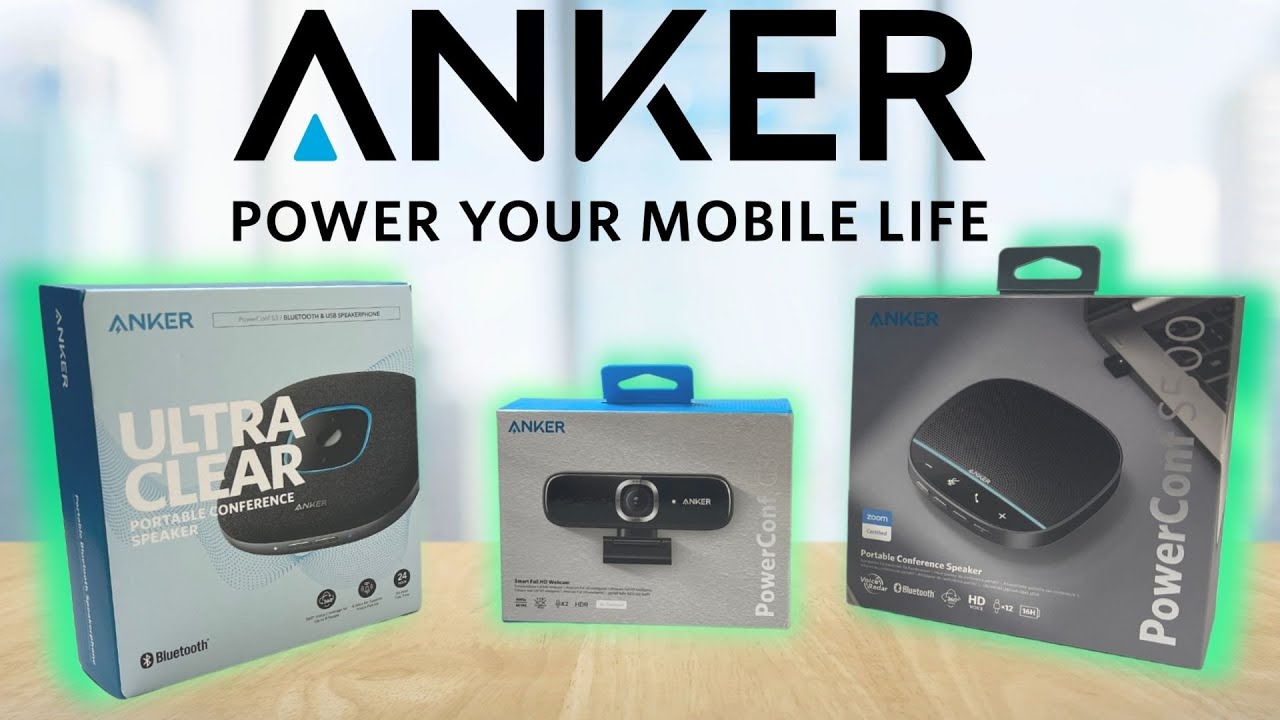 Look and Sound Better with this Anker Webcam and Speaker Setup! - YouTube