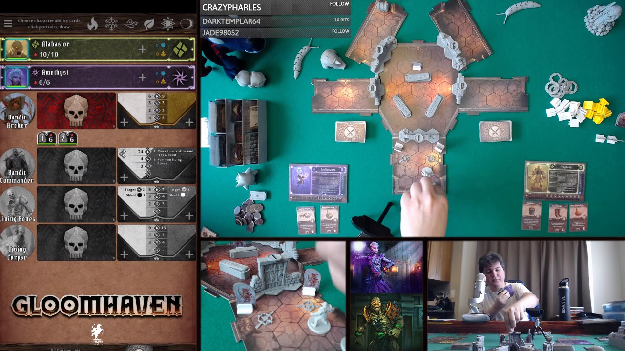 Gloomhaven Solo Campaign - Ep. 2 | Scenario #2 & 3 | Spellweaver and ...