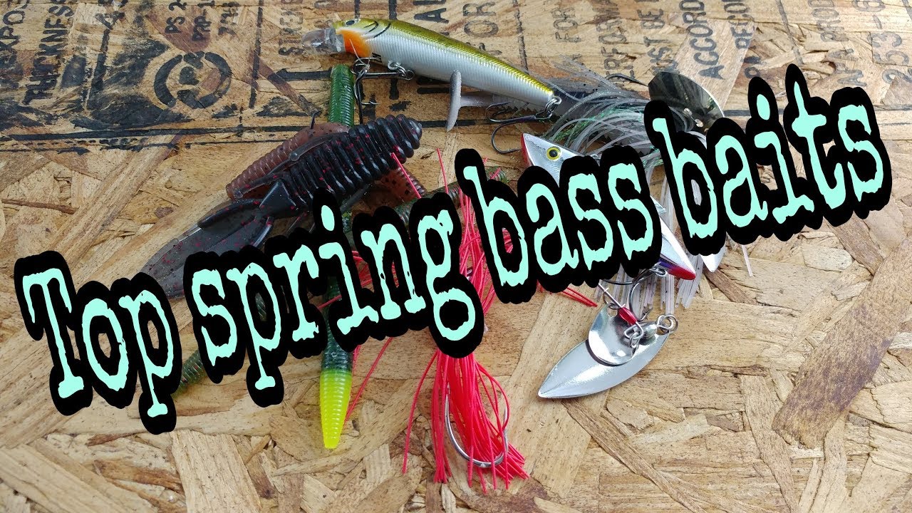 Top 5 spring bass fishing lures of 2018 - YouTube