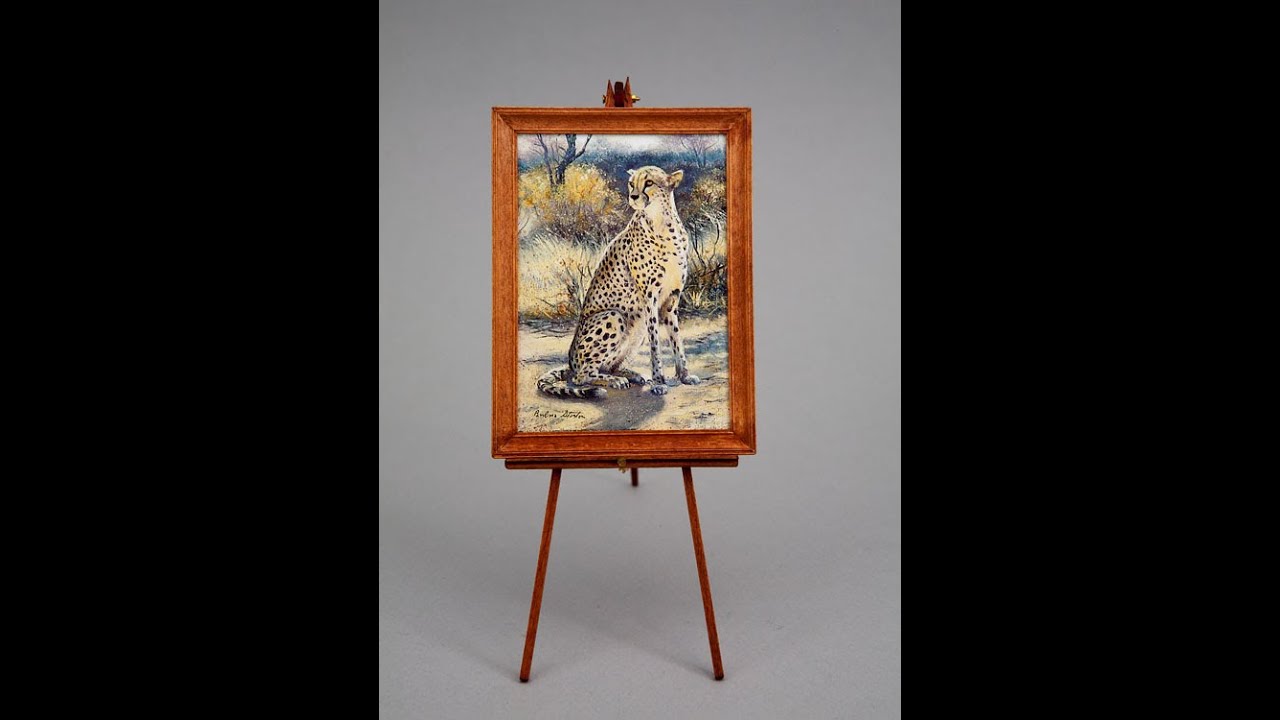 "How to Make a Miniature Frame" by Barbara Stanton - YouTube