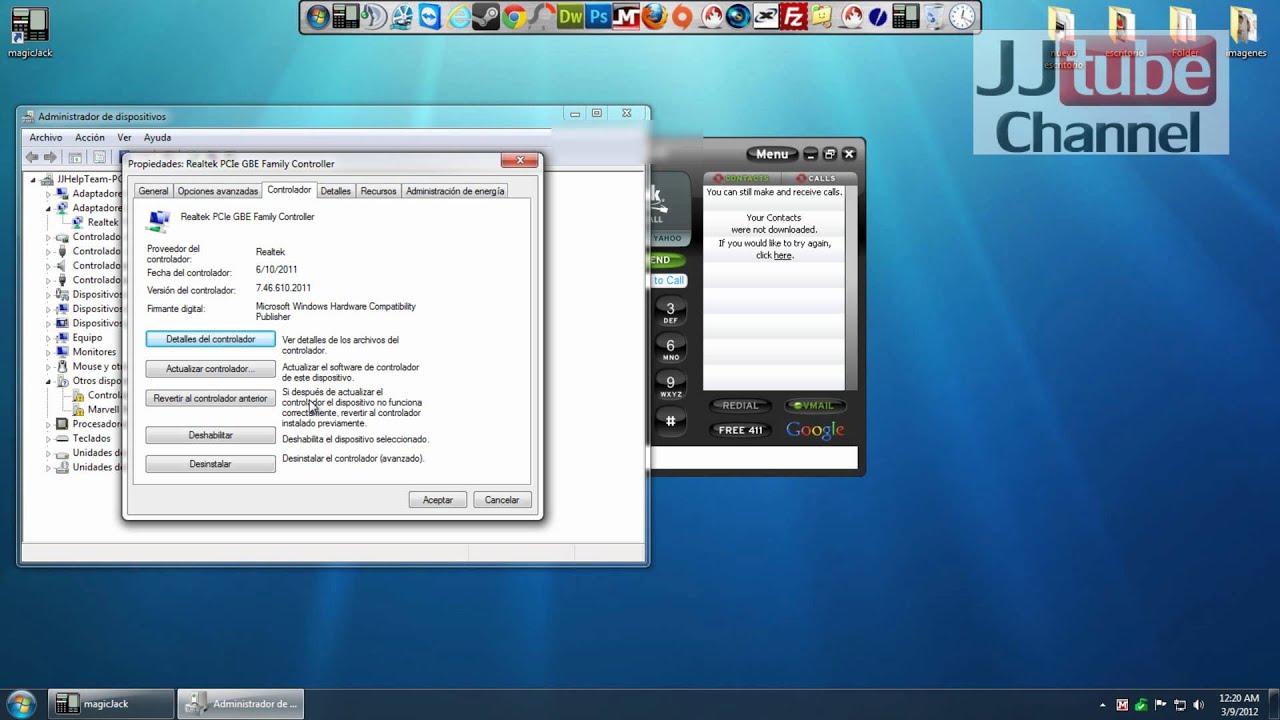 Como arreglar el MagicJack - YouTube