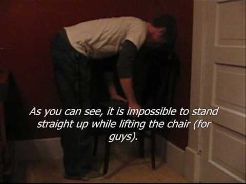 The Chair and Push-up Test - YouTube