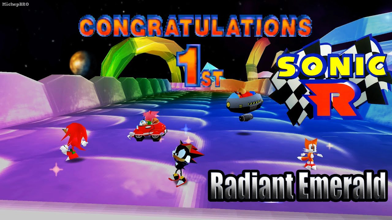 Shadow in Radiant Emerald (Sonic R Mod) - YouTube