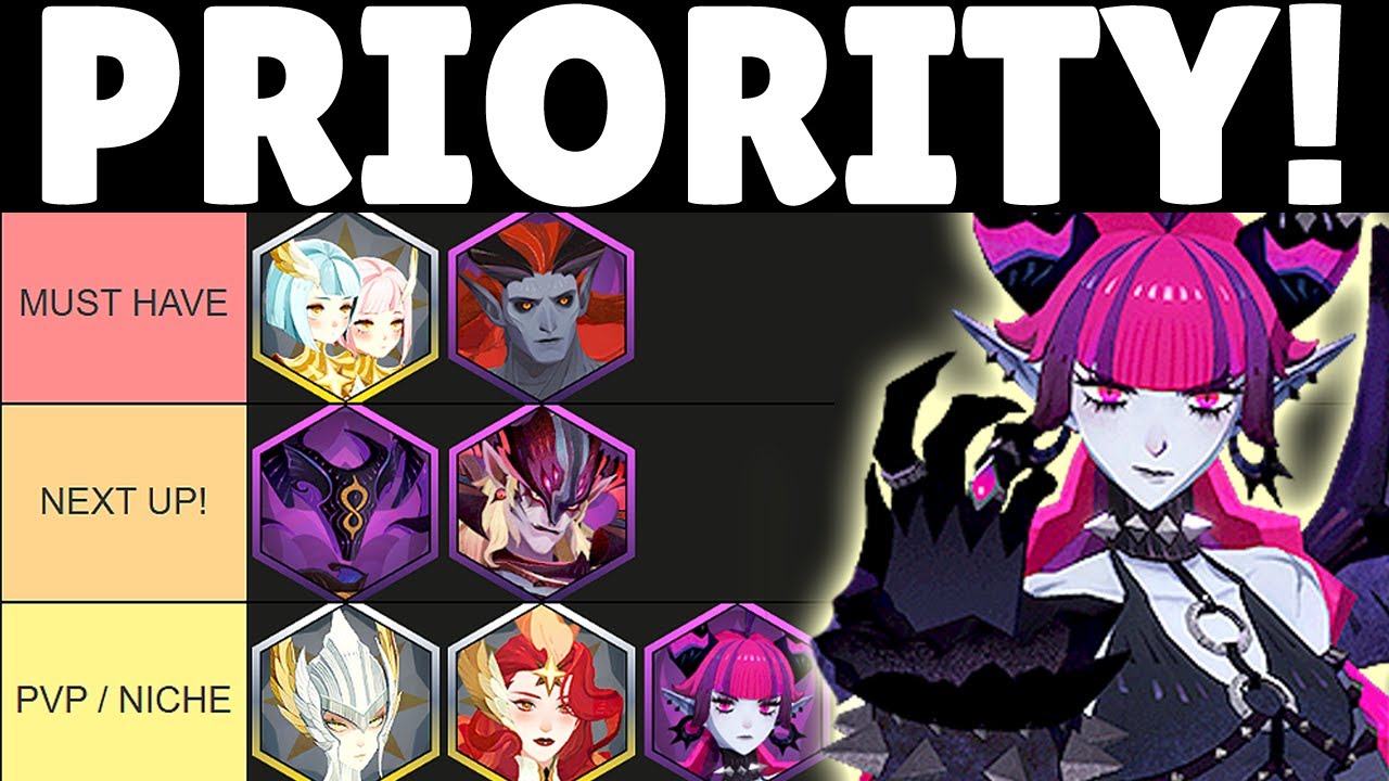 Celestial/Hypogean TIER LIST! ALL 12 Heroes RANKED! Paragon Priority ...