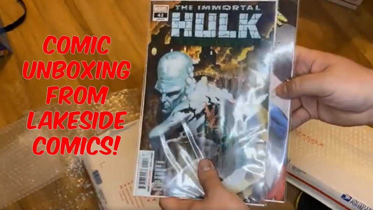 Comic Book Unboxing from Lakeside Comics!!!! - YouTube