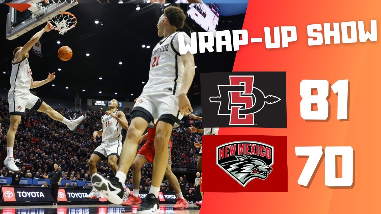 Aztecs vs. Lobos Postgame Wrap-Up Show: SDSU 81 New Mexico 70 - YouTube
