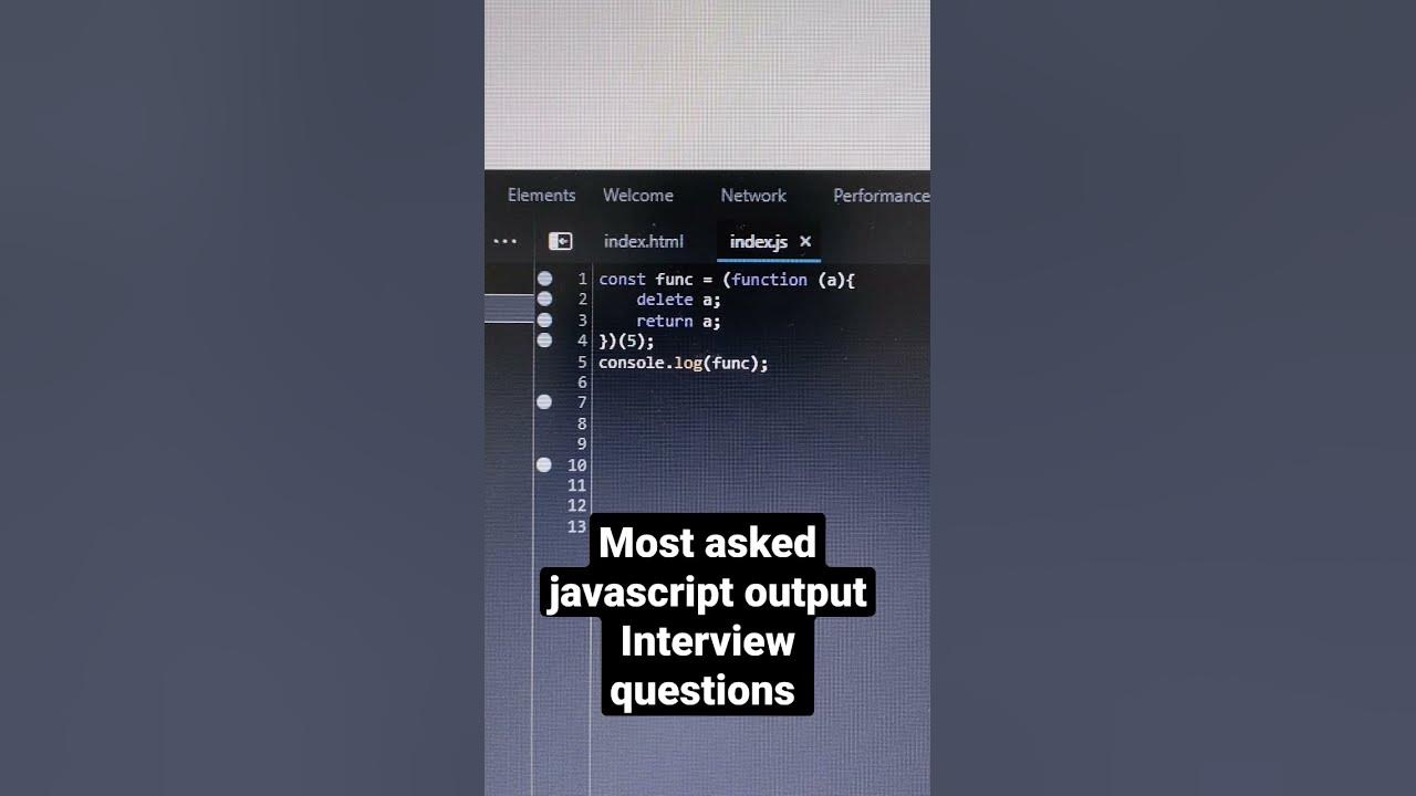 Most Asked Javascript Output Questions Javascriptinterviewquestions Frontenddeveloper Youtube