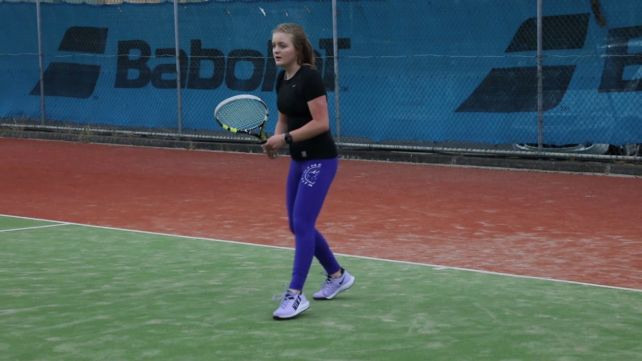 Sarah Tennis Glenorchy Jan 2020 - YouTube