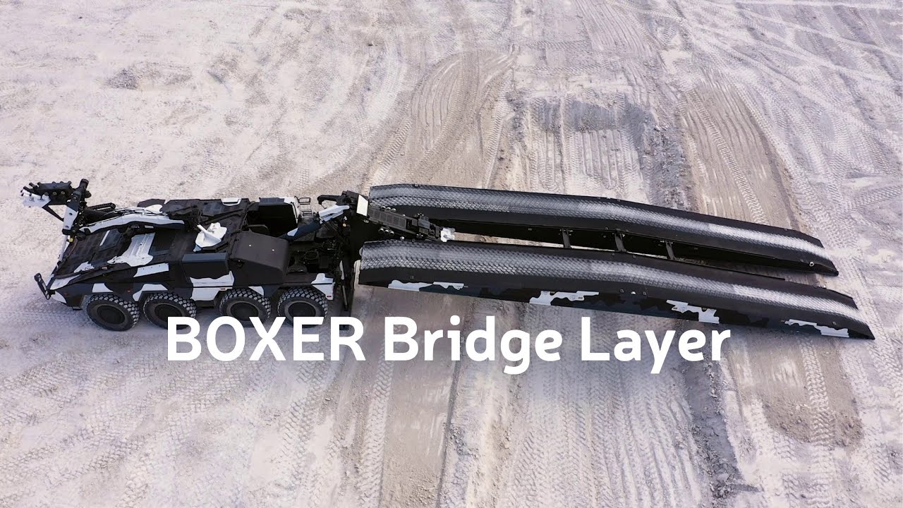 BOXER bridgelayer: BOXER* system with a mission module for fully ...