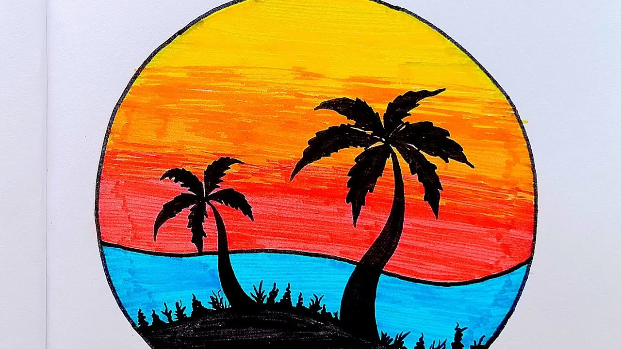 Good Morning Drawing Step By Step ||Easy Drawing || Sushamacreation ...