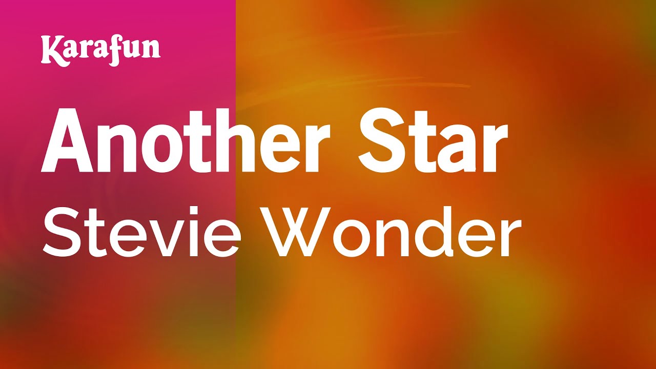 Another Star - Stevie Wonder | Karaoke Version | KaraFun - YouTube