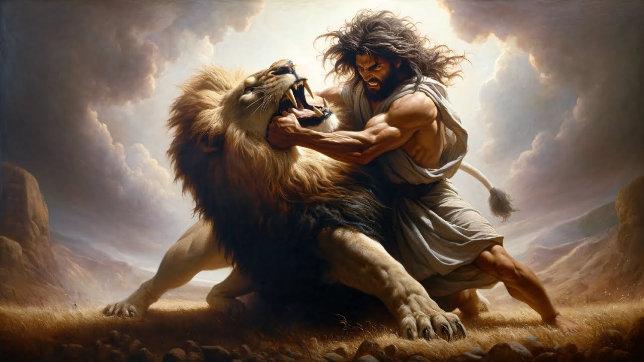 THE STORY OF SAMSON AND THE LION ||@WORDSFROMBIBLE||BIBLE STORY||JUDGES ...