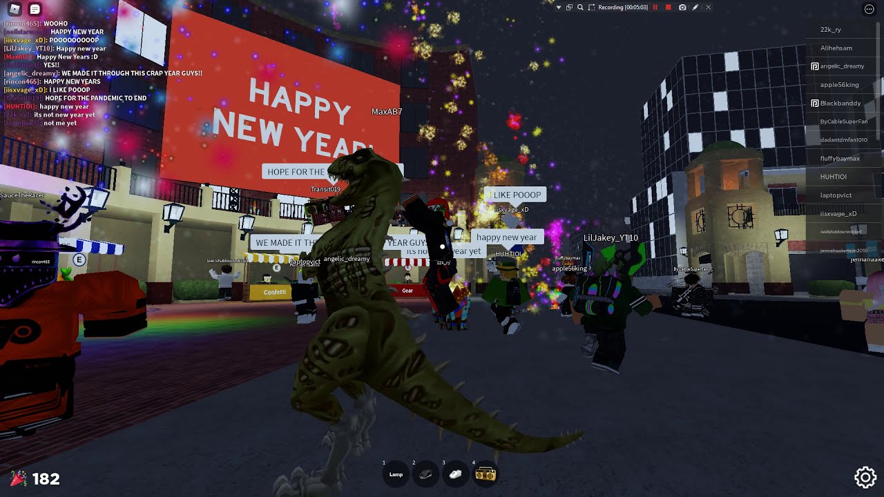First Video of 2021: Roblox New Years Countdown! - YouTube