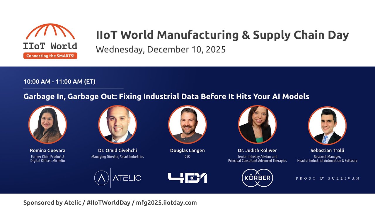 Garbage In, Garbage Out: Fixing Industrial Data Before It Hits Your AI ...