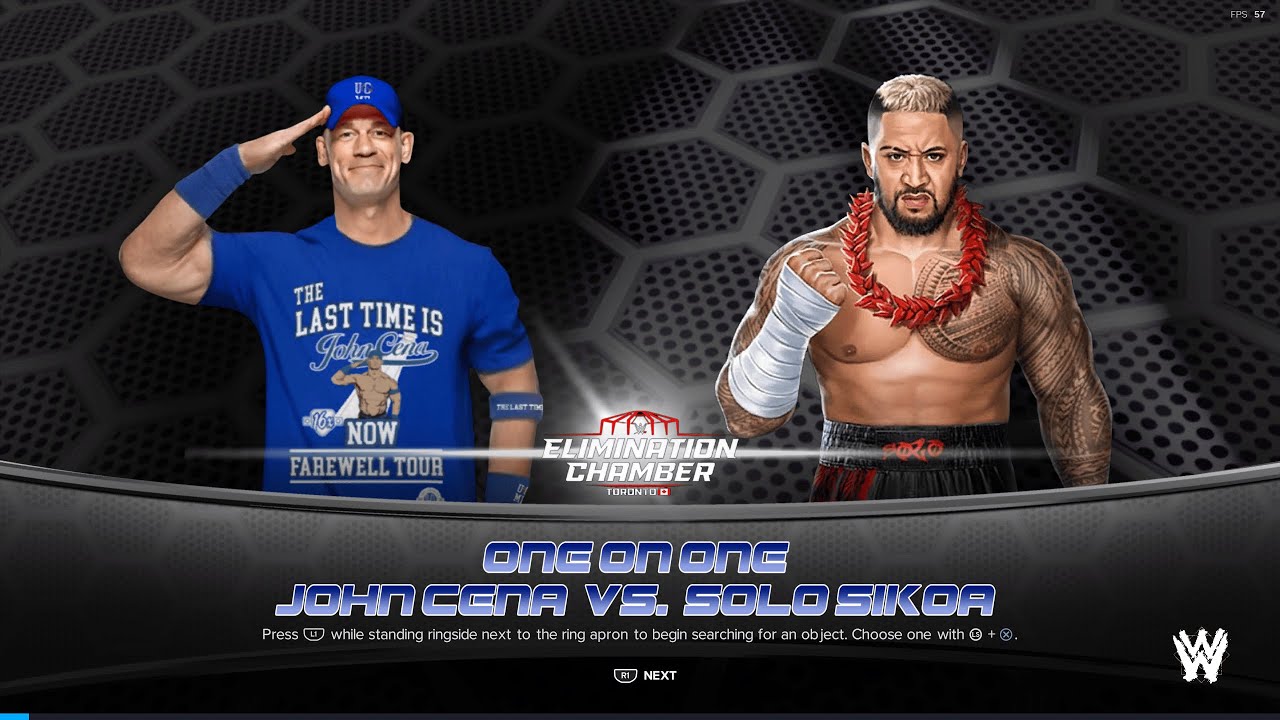 John Cena vs. Solo Sikoa | WWE #wwe2k24 - YouTube