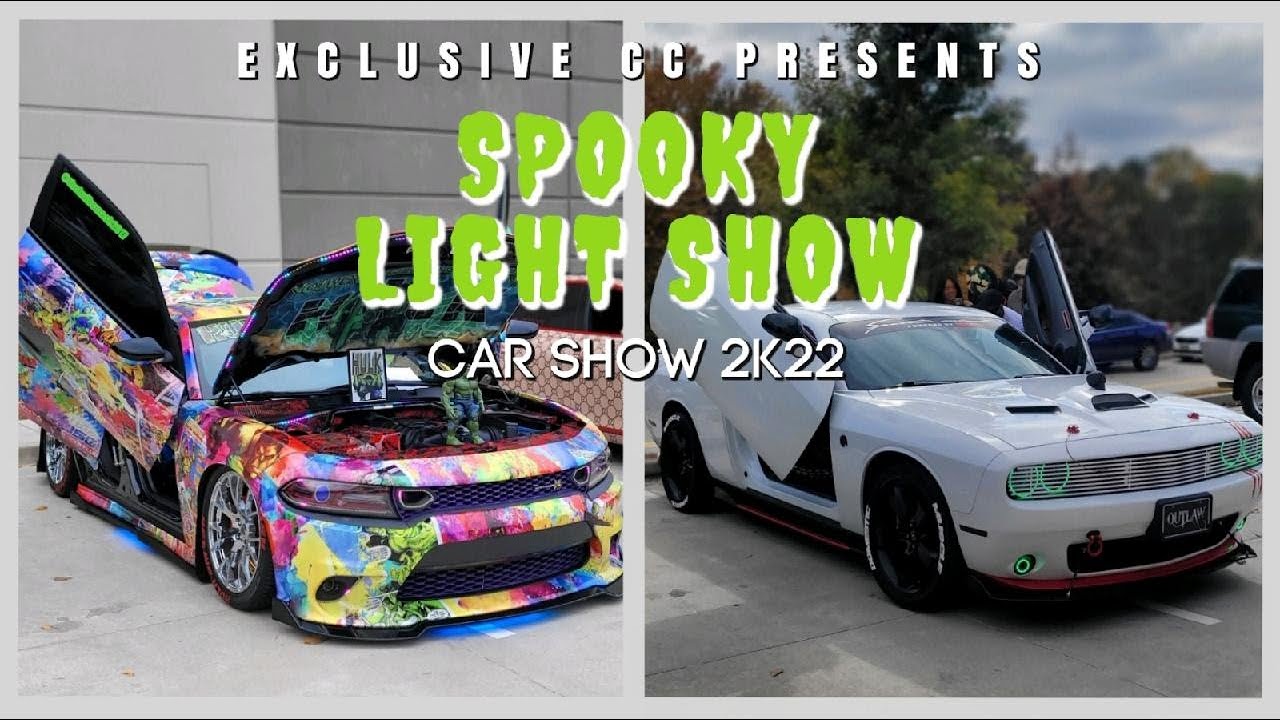 Exclusive CC Presents Spooky Light Show | Car Show 2K22 | East Point GA ...
