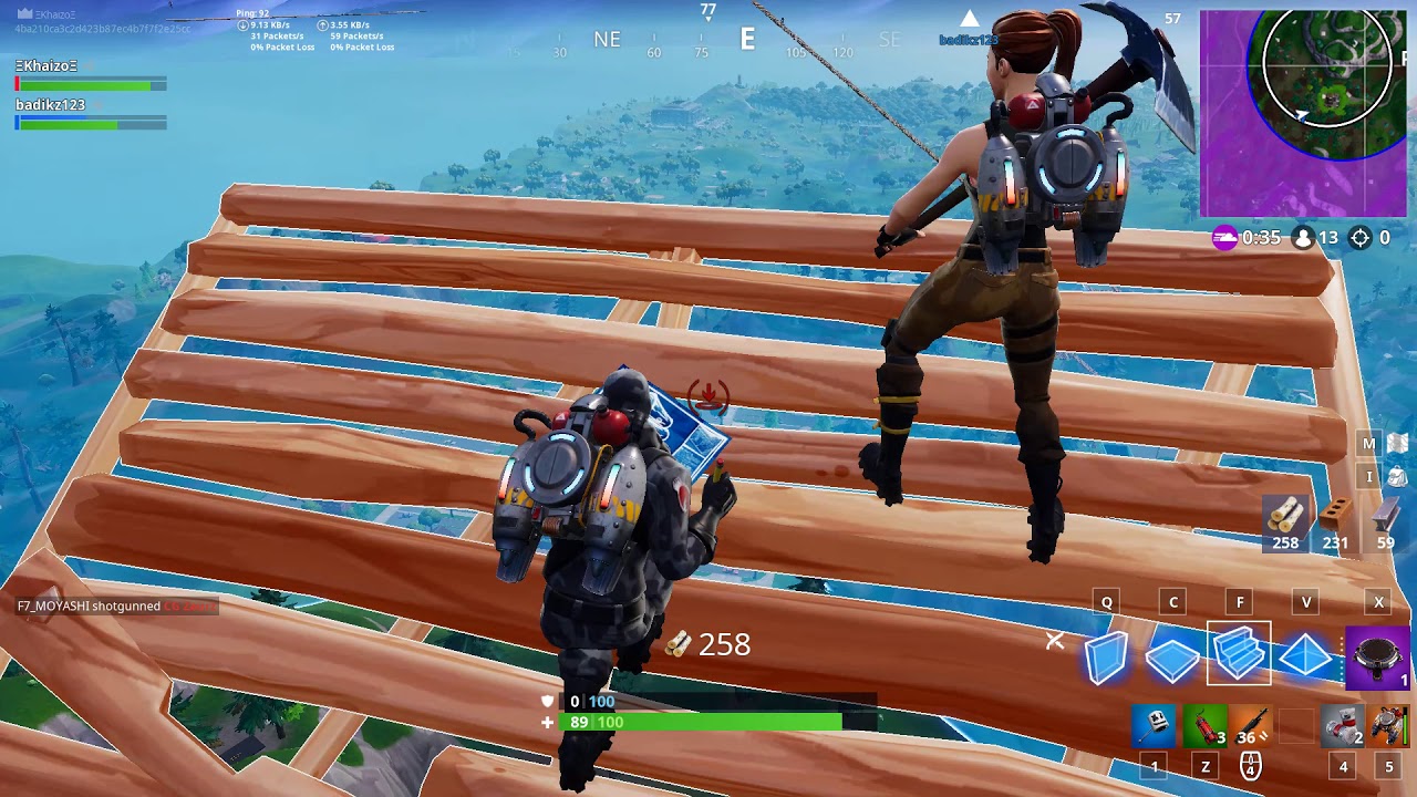 playing high ground (fortnite close encounter mode) - YouTube