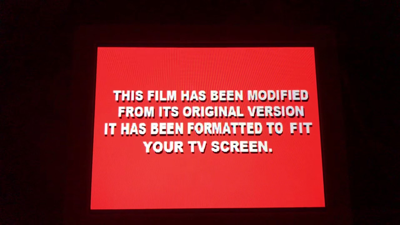 Blood Red Disney Modified Screen (2000-2005) - YouTube