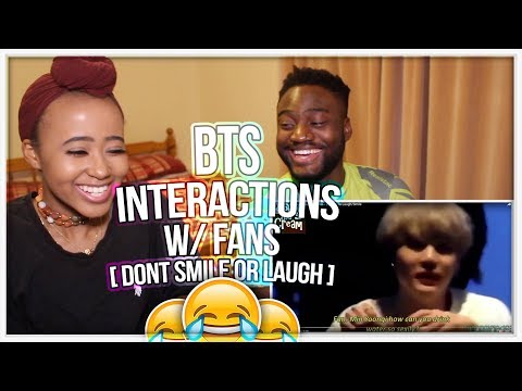 BTS Funny Interactions with Fans - Try Not To Laugh/Smile - IMPOSSIBLE CHALLENGE!! | REACTION!!