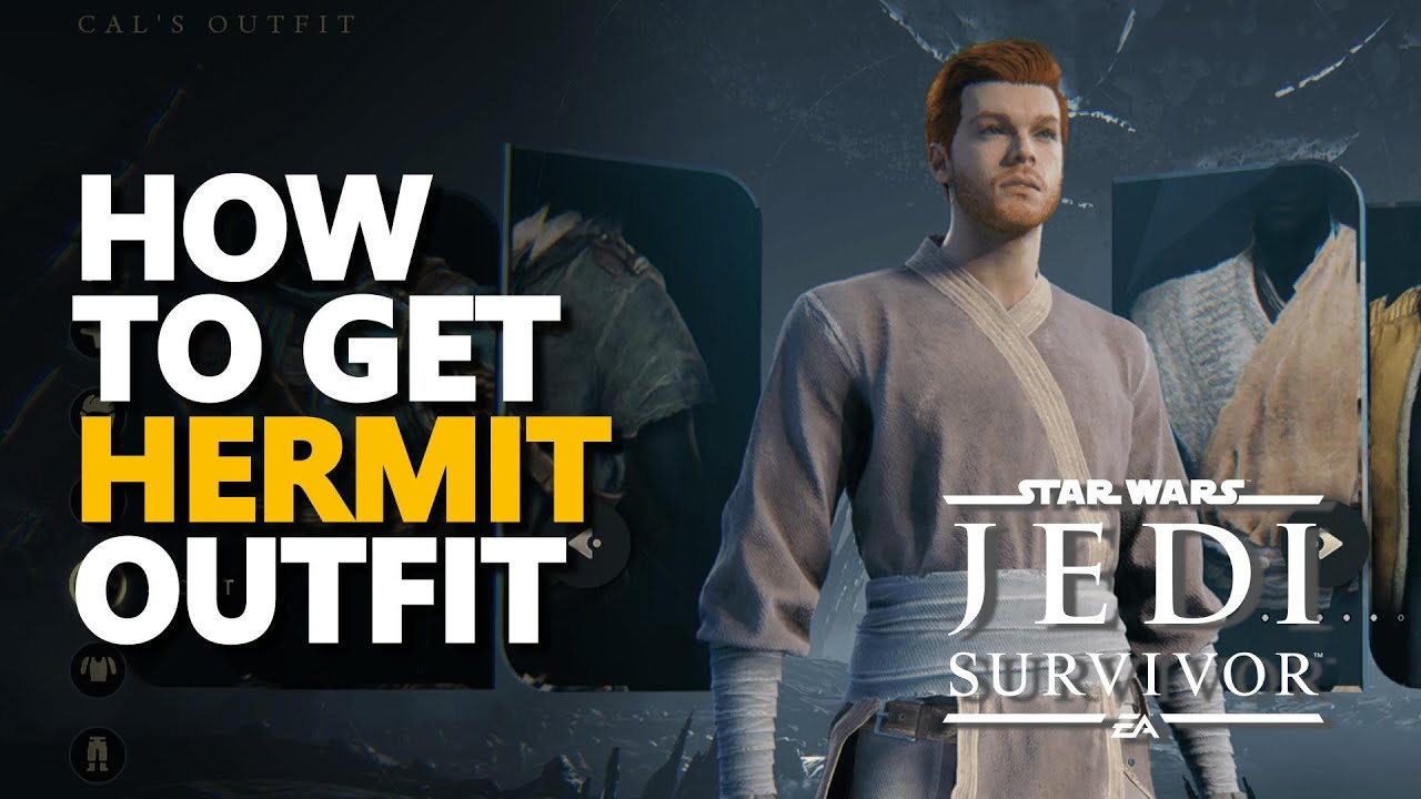 How to get Hermit Outfit Star Wars Jedi Survivor - YouTube