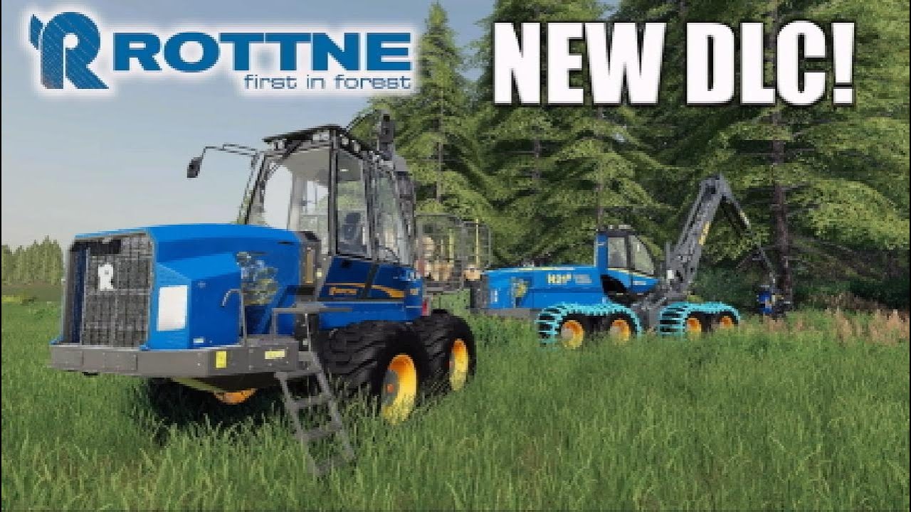 ROTTNE First In Forest DLC | NEW MODS (Review) Farming Simulator 19 ...