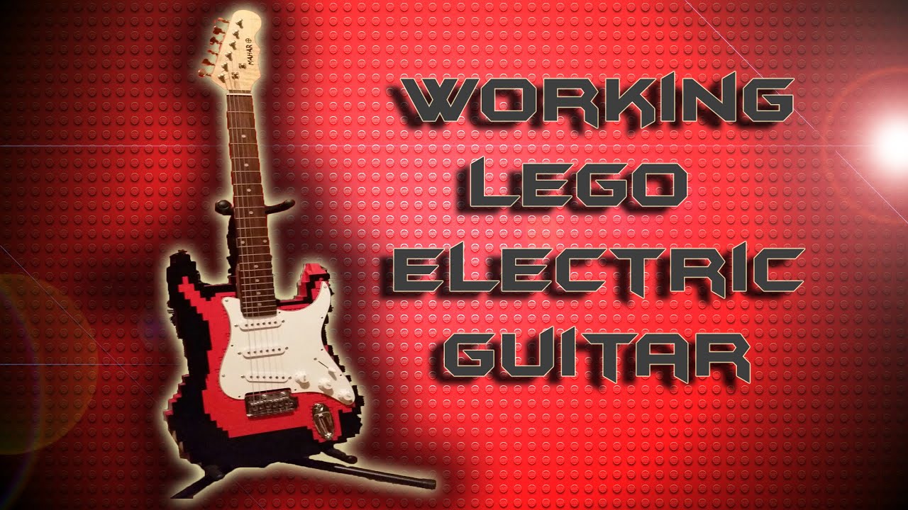 Working Lego Electic Guitar - YouTube