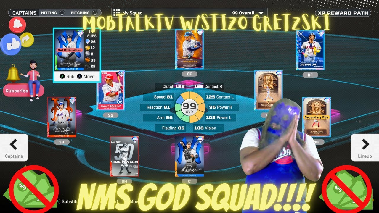 HOW I GOT THIS GOD SQUAD NO MONEY SPENT!!! MLB THE SHOW 25 - YouTube