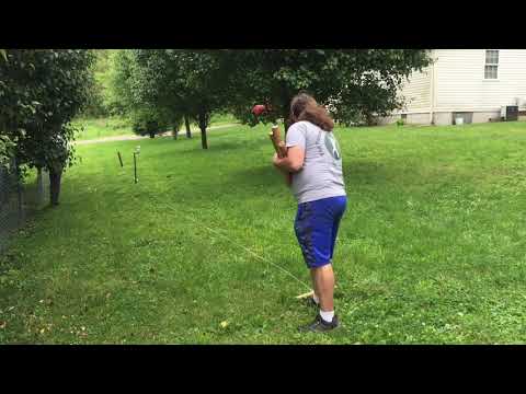 Aunt Sally game - YouTube