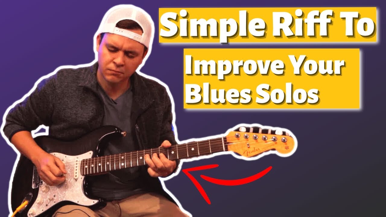 Use This Simple Blues Riff To Improve Your Phrasing - YouTube