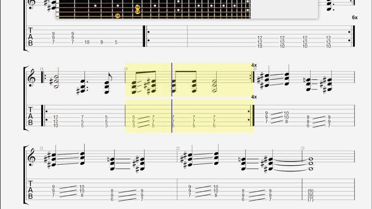 Black Sabbath Cornucopia GUITAR TABLATURE - YouTube
