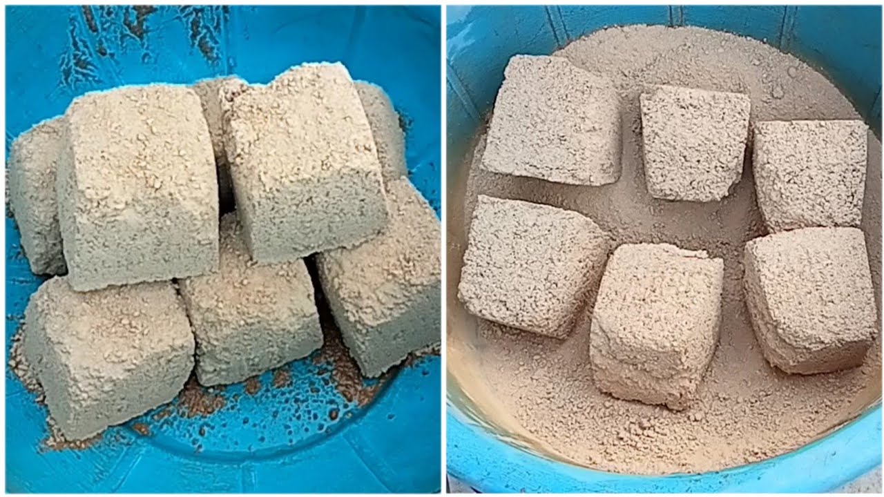 HBD🎉 @uniqueasmr4002 🎉 Crunchy crispy dusty sand cement blocks ...