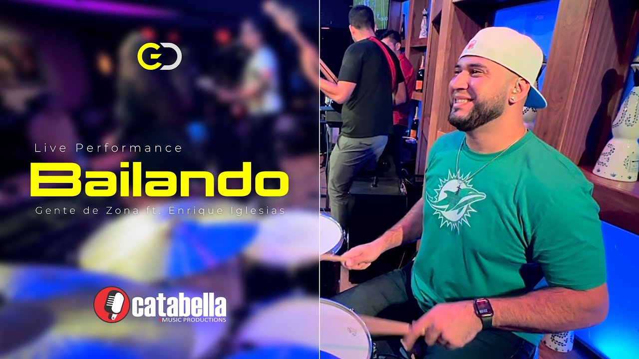 Gente de Zona ft. Enrique Iglesias | Bailando | Drum Cam - YouTube