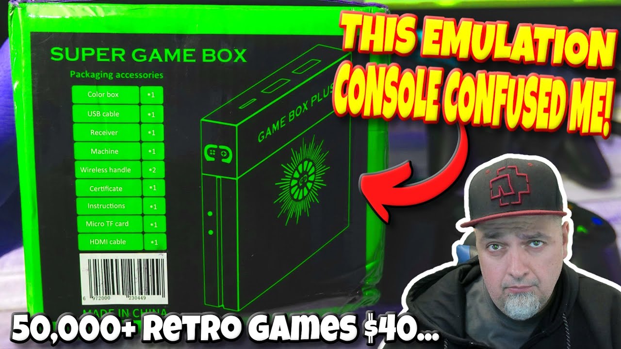 This Emulation Console DECEIVED ME! Over 50K RETRO Games For Under $40 ...