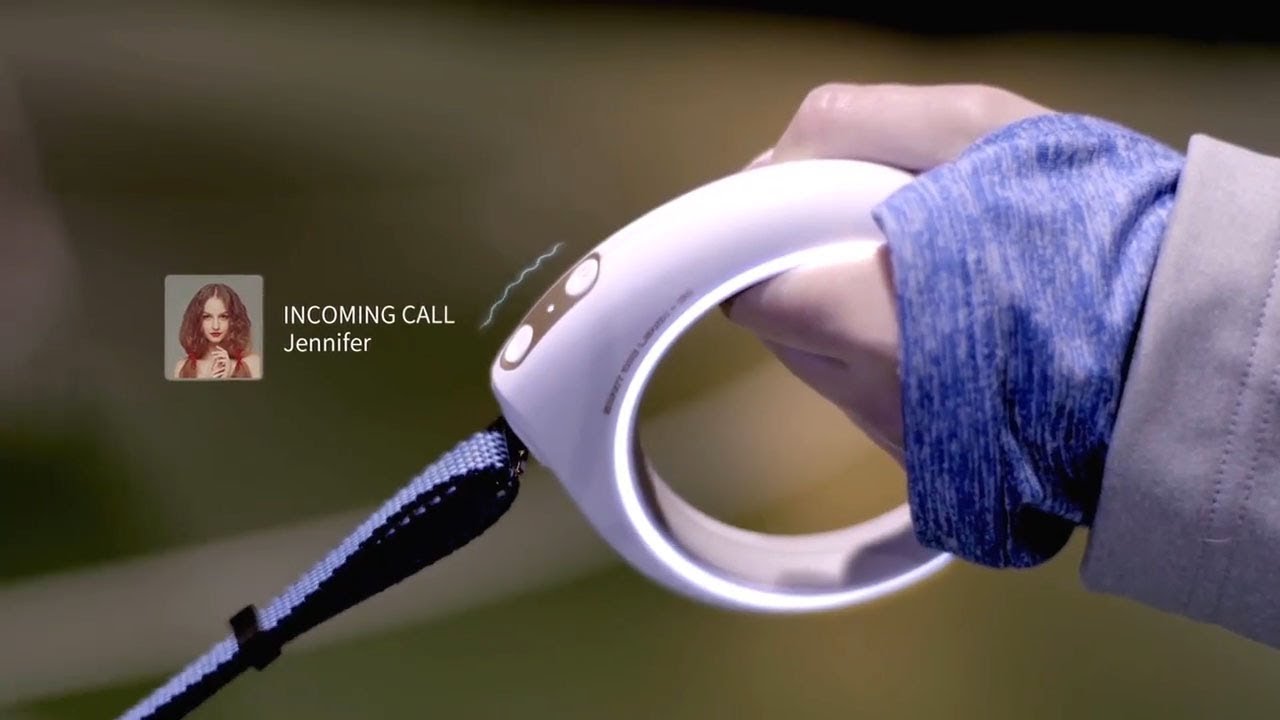 PETKIT GO Bluetooth Enabled Smart Dog Leash - YouTube