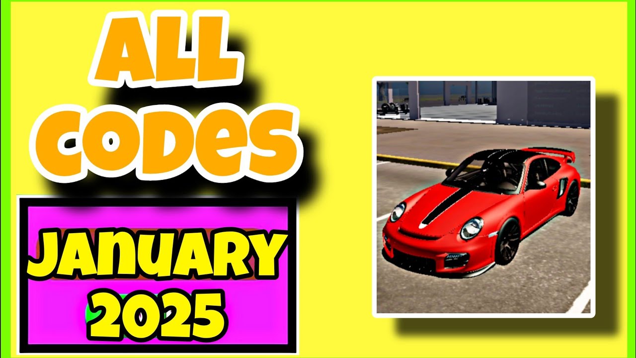 [JANUARY 2025] ALL WORKING CODES CAR ZONE ROBLOX | CAR ZONE CODES - YouTube