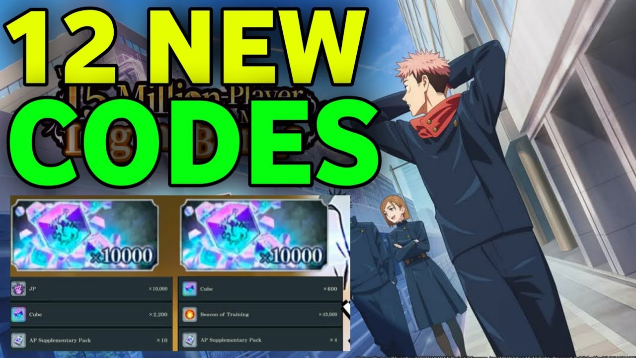 UPDATE⚡JUJUTSU KAISEN PHANTOM PARADE CODES 2024 | JUJUTSU KAISEN ...