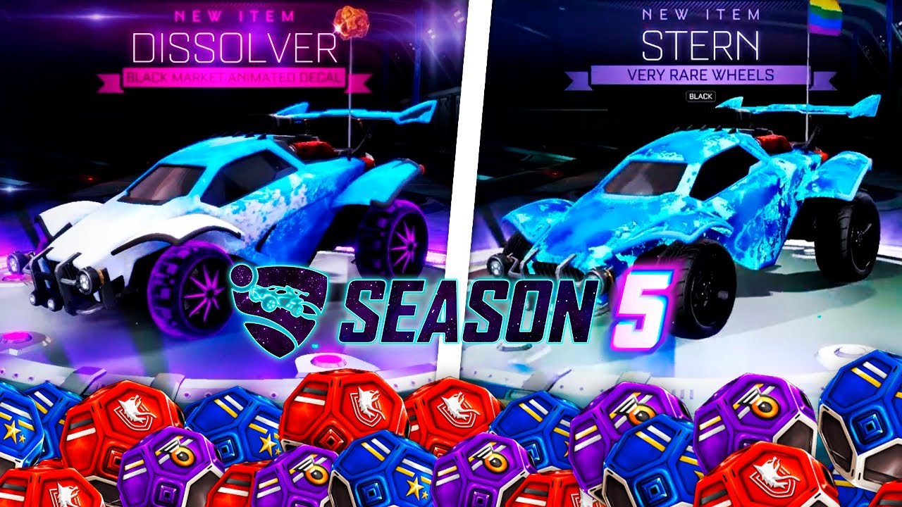 Best Drops Opening Rocket League SEASON 5 - YouTube